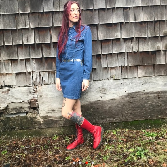 Democracy | Dresses | Democracy Vintage Jean Dress | Poshmark